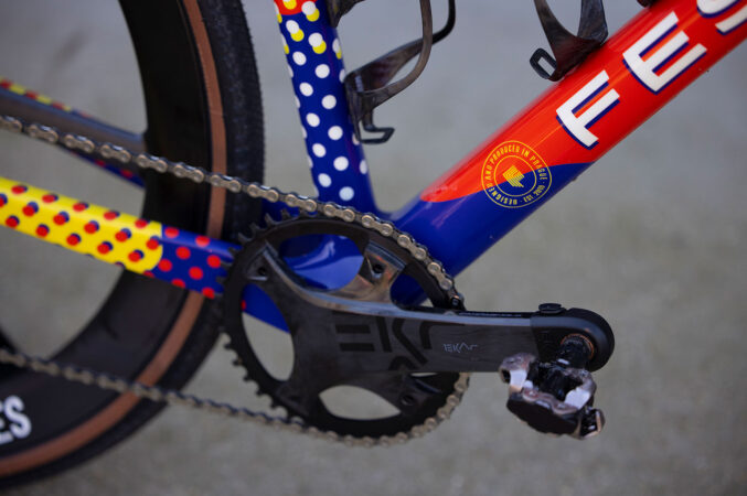 Bijzondere Festka Scout gravelbike - The Donut Machine - Racefietsblog.nl