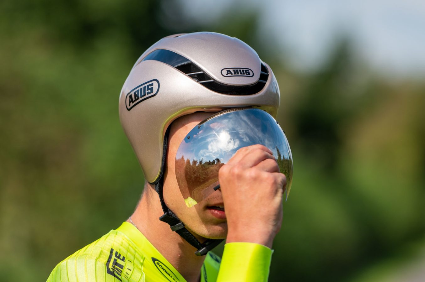 Eerste indruk: De ABUS GameChanger TRI triatlon helm. - Racefietsblog.nl